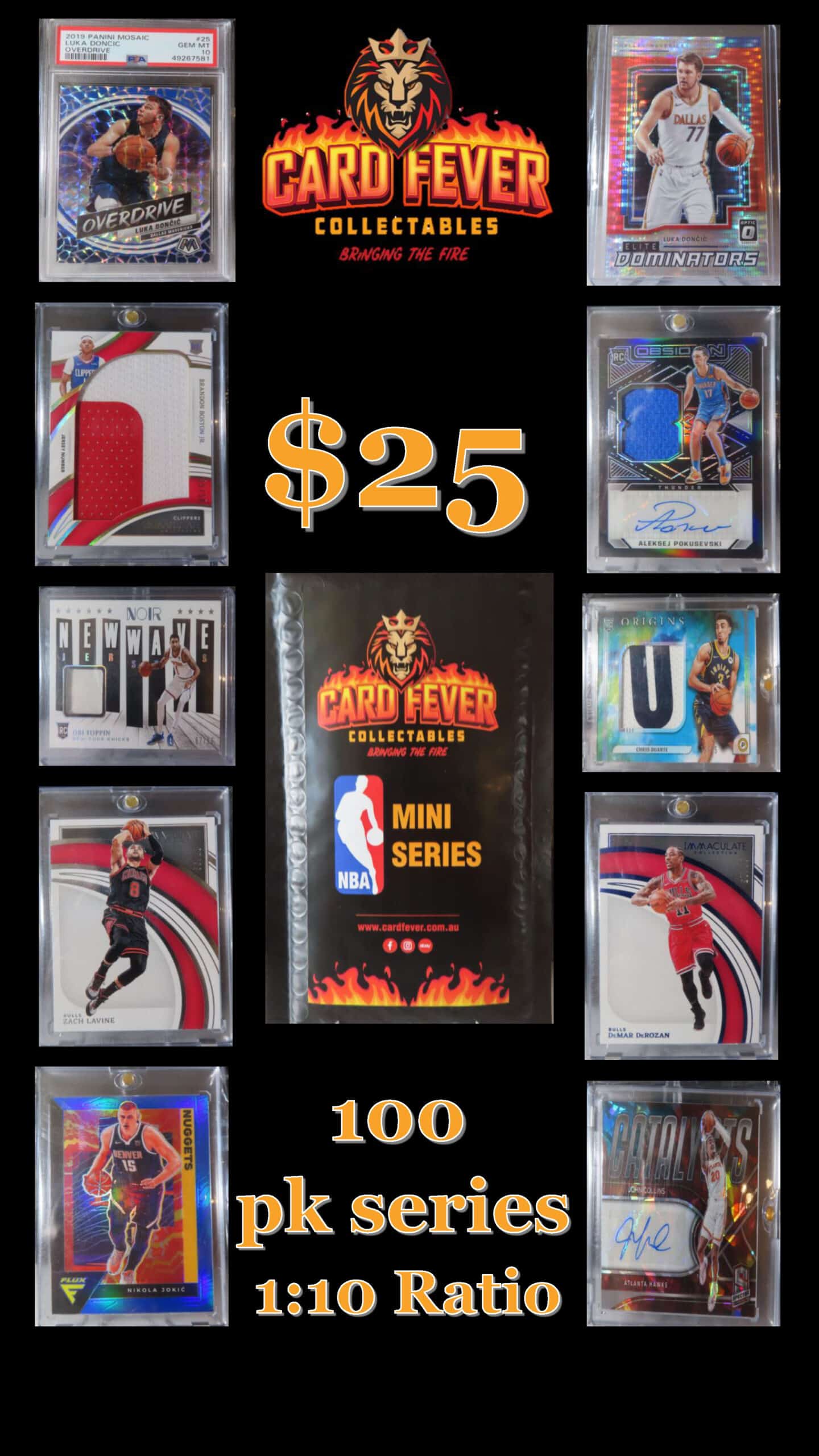 NBA Mini Series Repack - Card Fever