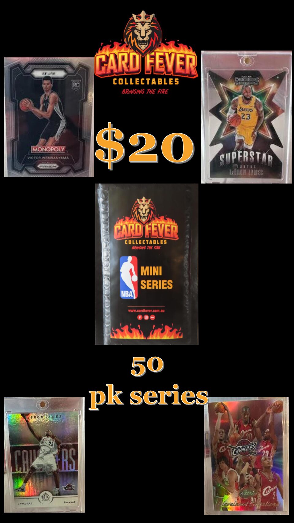 NBA Mini Series Repack - Card Fever