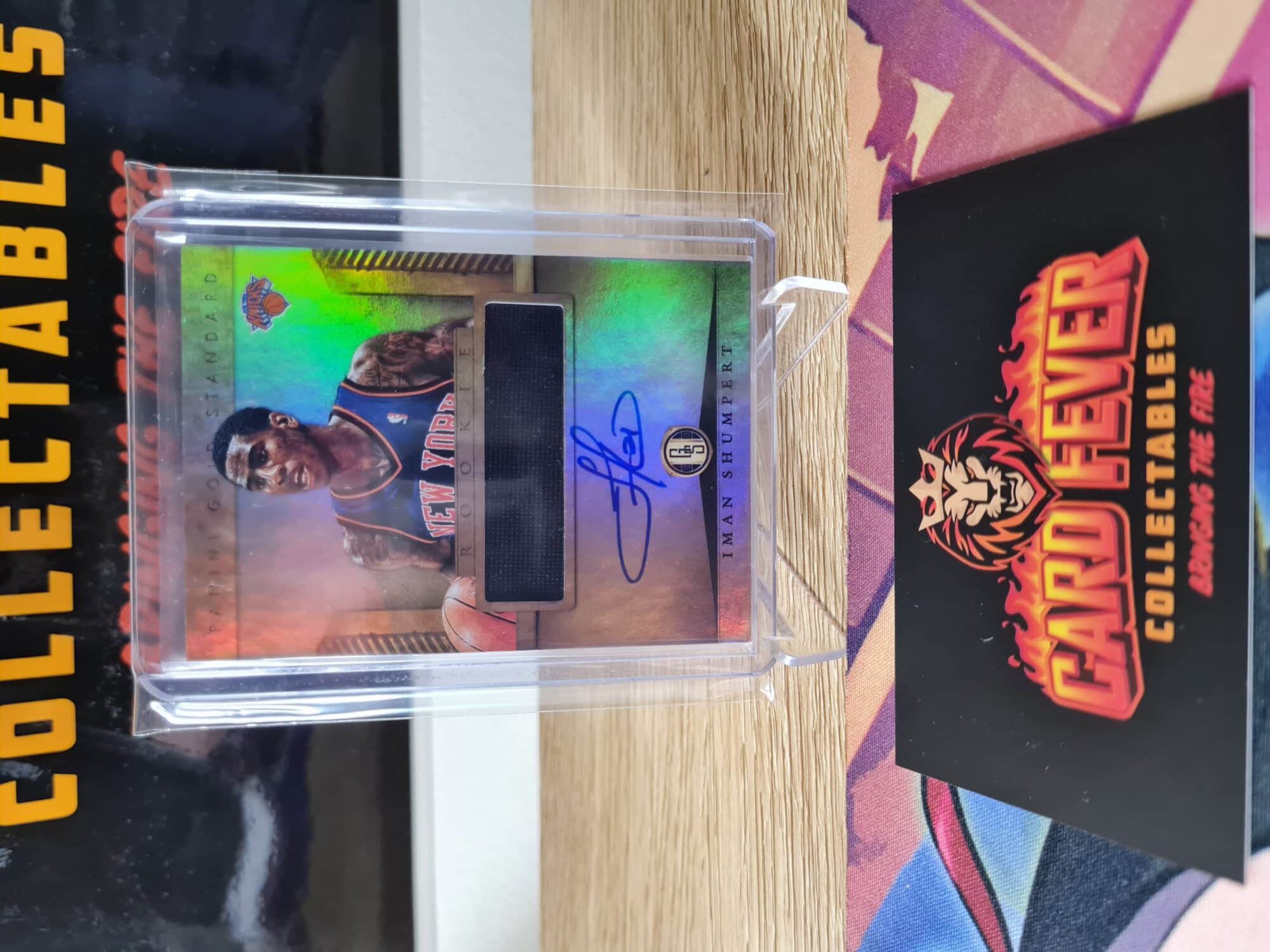 Iman Shumpert Gold Standard RPA - Card Fever